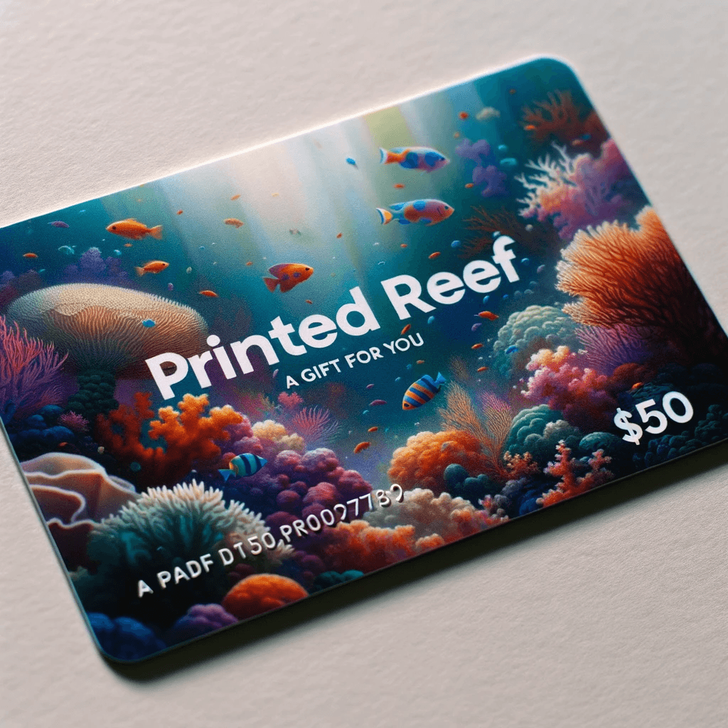 Gift Card – Printed Reef